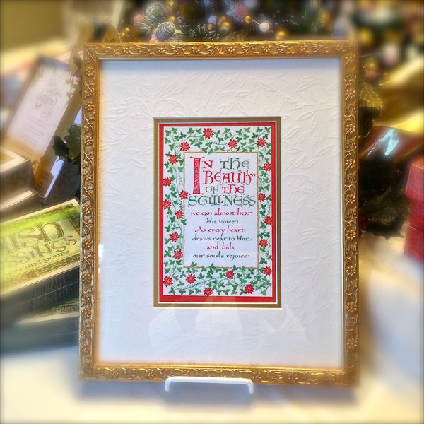 In The Beauty Of The Stillness | Holly Monroe Calligraphy – Heirloom ...