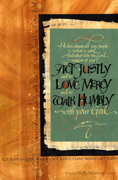 Calligraphy as a Spiritual Discipline – Heirloom Artists: Holly Monroe